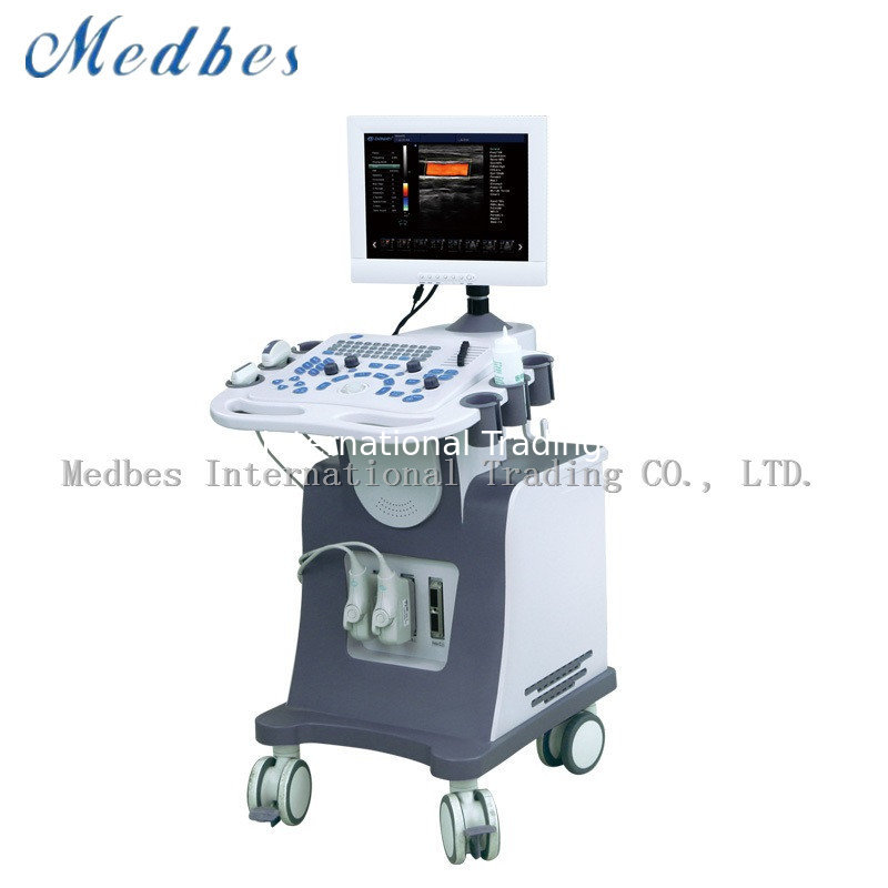 Medical 4D Color Doppler Trolley Ultrasound for Clinic supplier