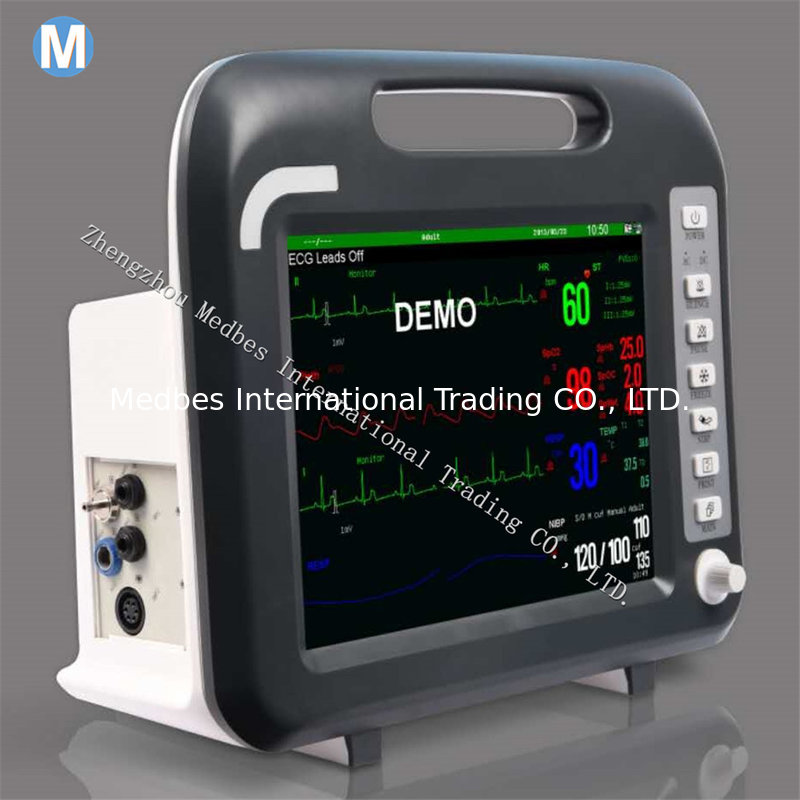 Medical Equipments Multi-Parameter 12 Inch Touch Screen ECG Multi-Parameter Patient Monitor supplier