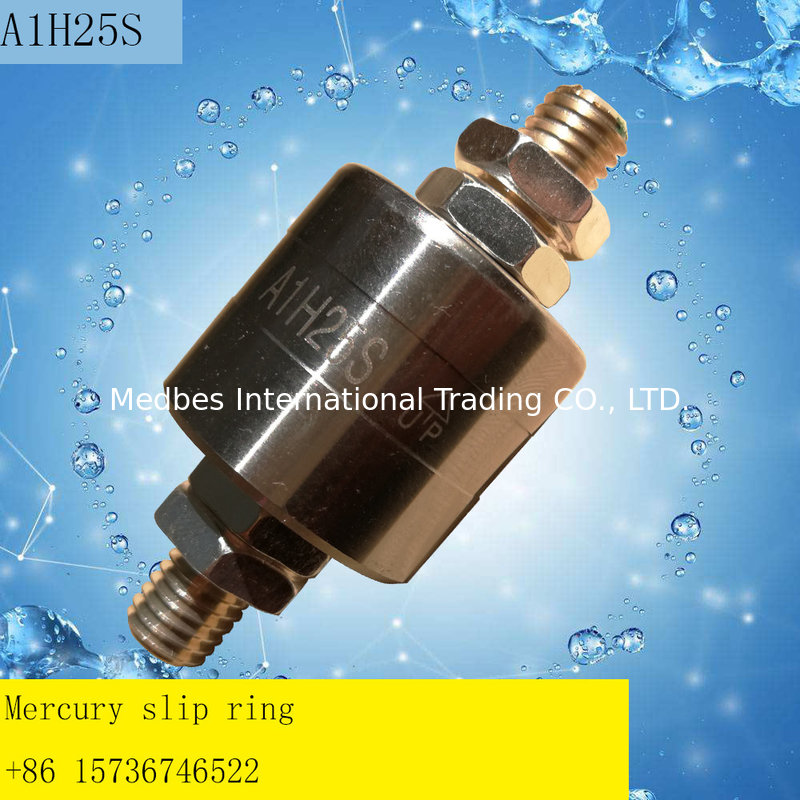 Single Pole 10A Mercury Conductive Slip Ring Low Conductive Rotary Connector Maintenance-Free Slip Ring A1ms supplier