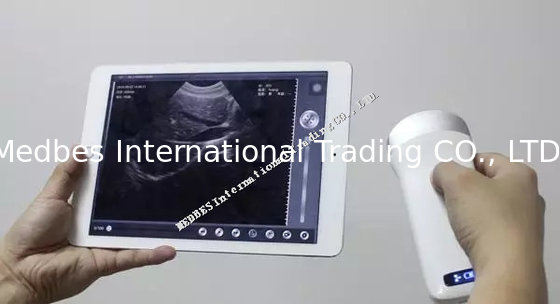 80 element Apple  3.5 mhz Wireless Convex Ultrasound Scanner supplier